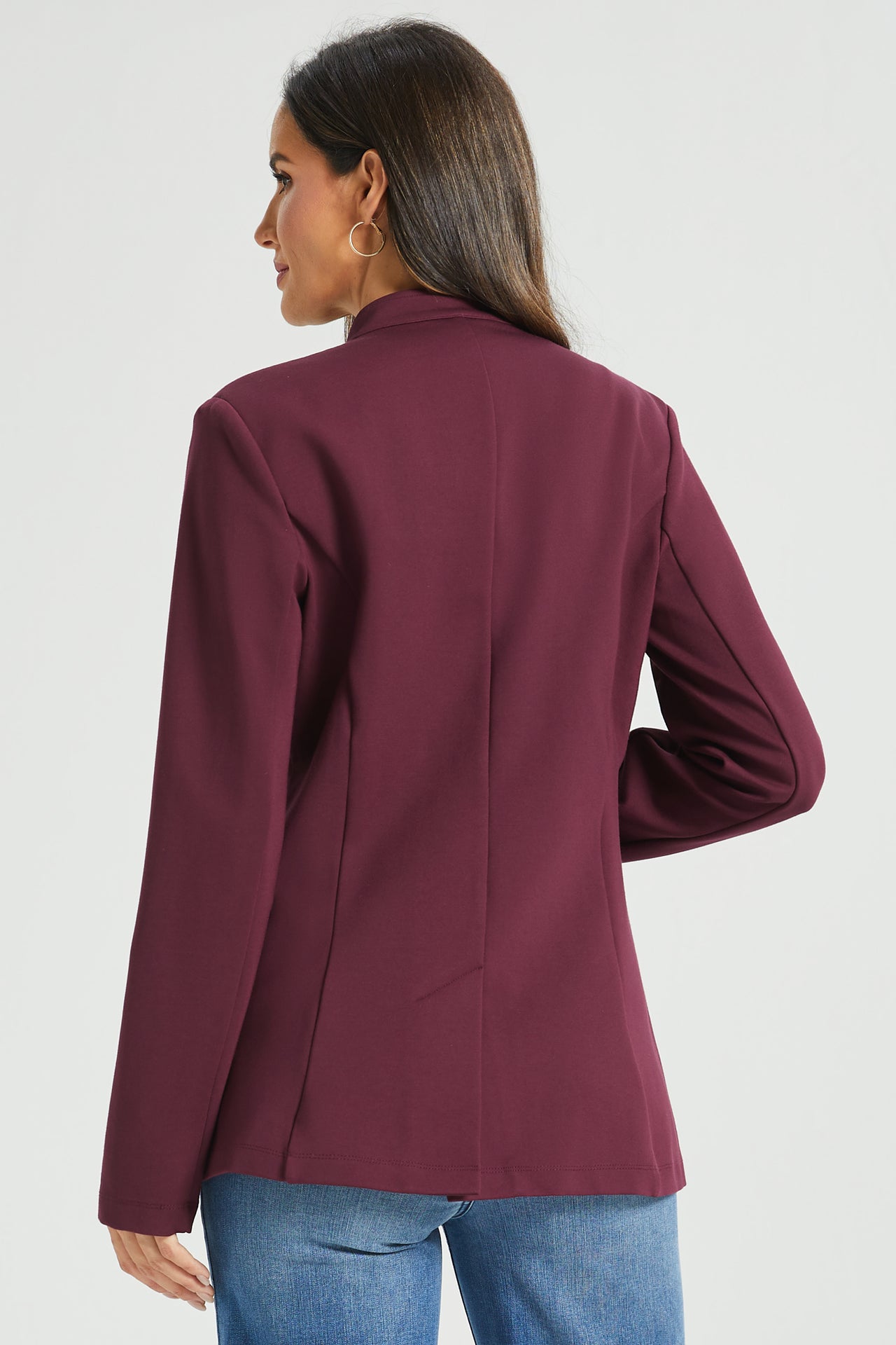Military Zip Jacket (Burgundy) – Betabrand