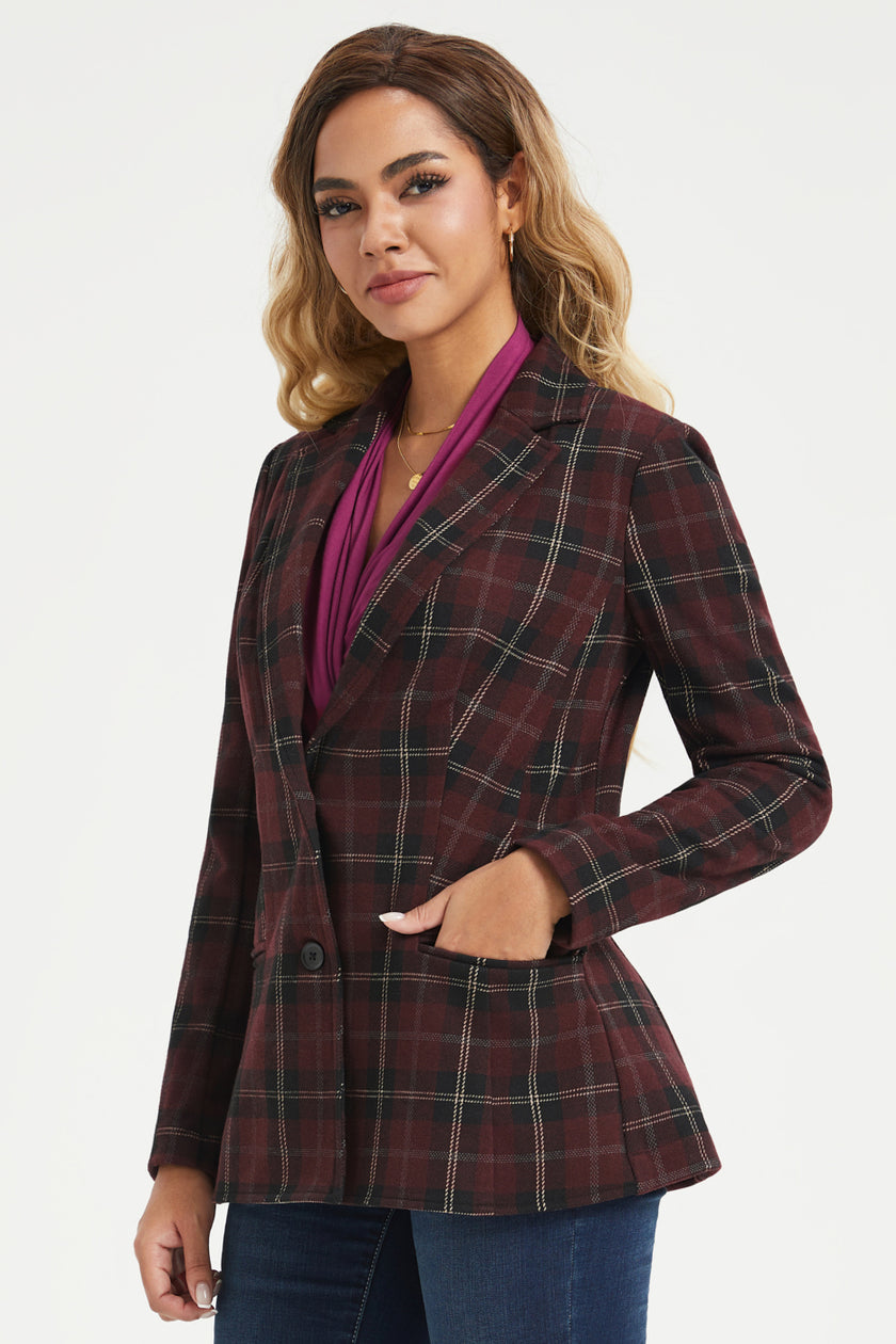 Classic Stretch Ponte Blazer | Machine Washable Women’s Work Blazer ...