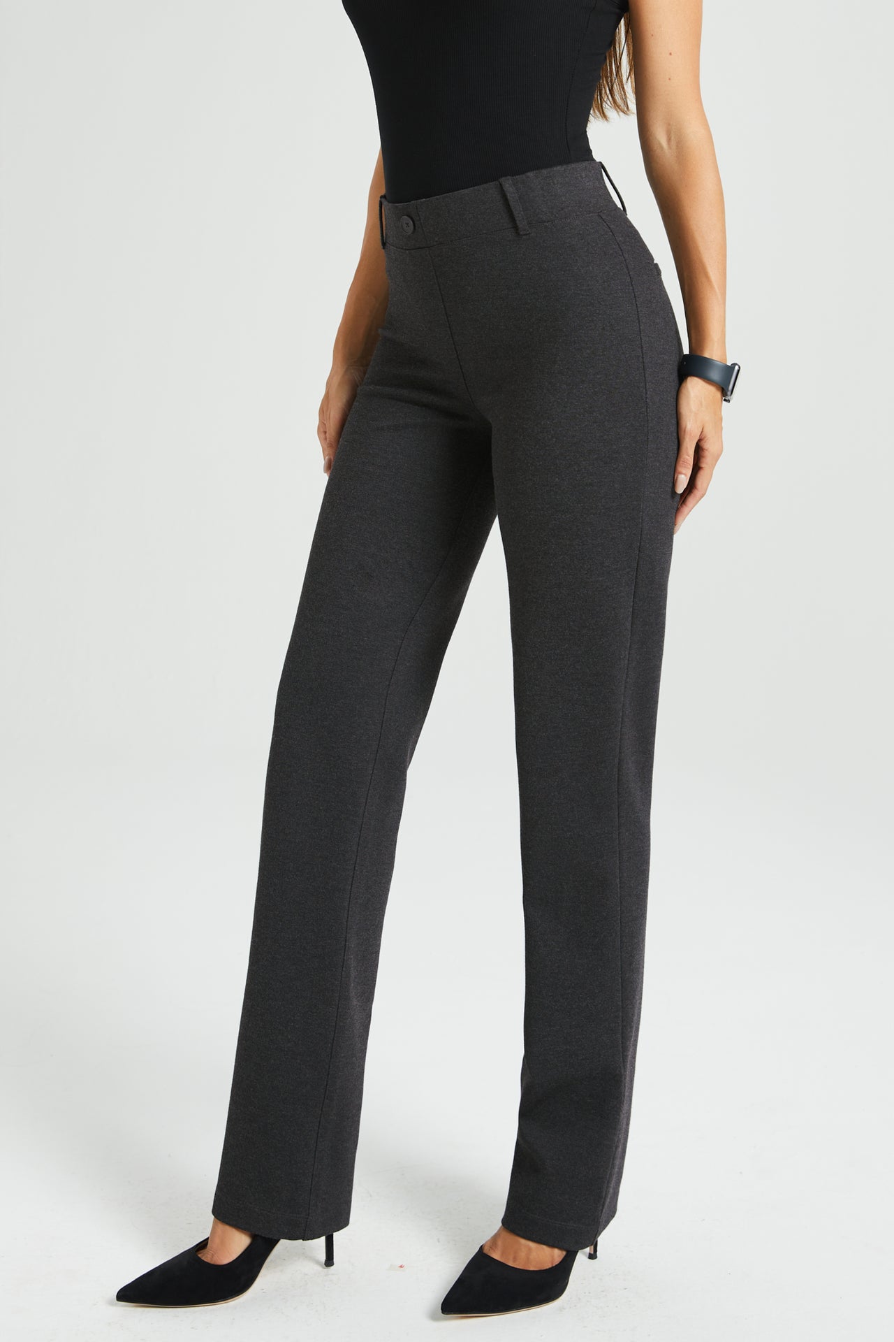 Classic DPYP™ Dress Pant Yoga Pant | Straight (Charcoal) – Betabrand