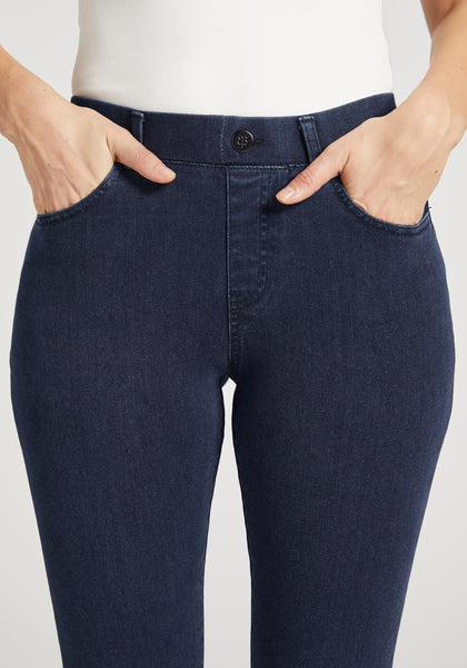 Signature Mid-Rise Denim | Skinny (Dark Indigo) | Betabrand