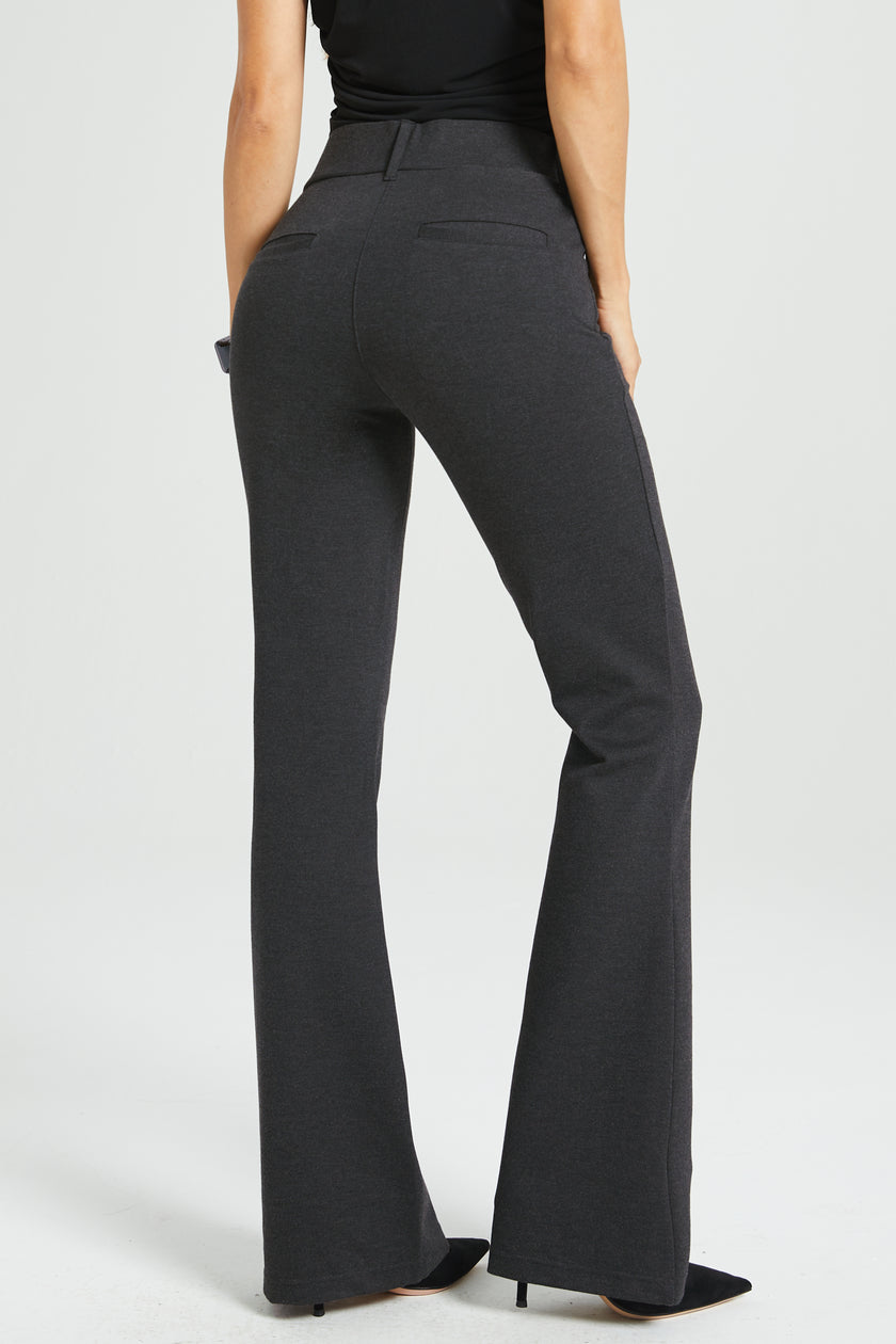 7-Pocket DPYP™ Dress Pant Yoga Pant | Bootcut (Charcoal) – Betabrand