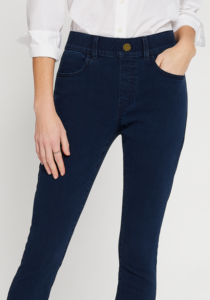 Signature Mid-Rise Denim | Skinny (Dark Indigo) | Betabrand