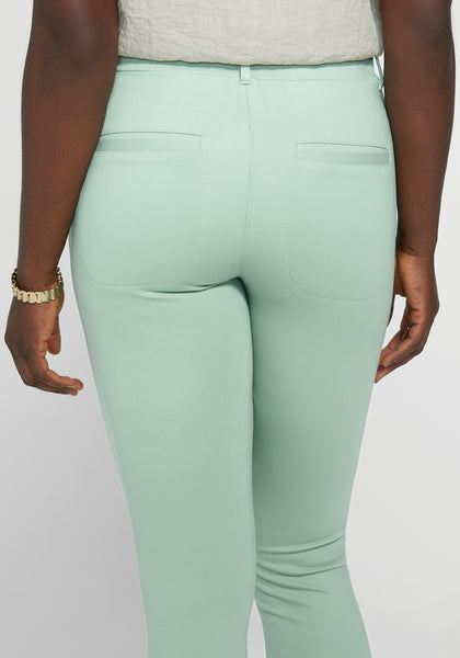 7-Pocket Dress Pant Yoga Pant | Skinny (Muted Mint) | Betabrand